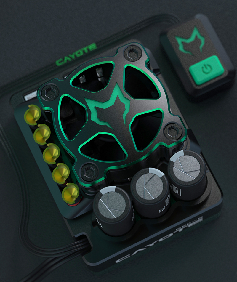 Motor and ESC Designed for RC Racing Car - Cayote