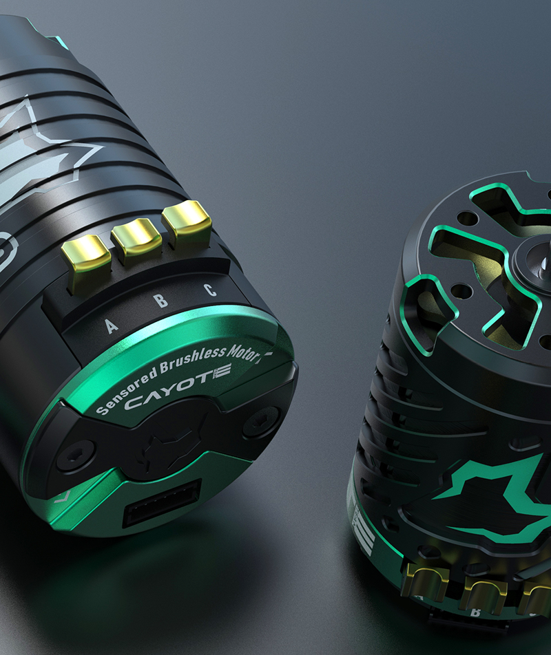 Motor and ESC Designed for RC Racing Car - Cayote